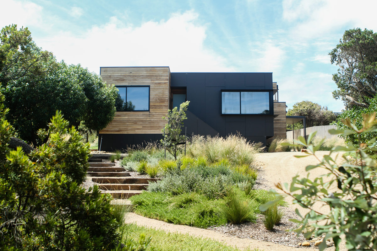 dry coastal landscape - Ocean Road Landscaping in Geelong & Surf Coast