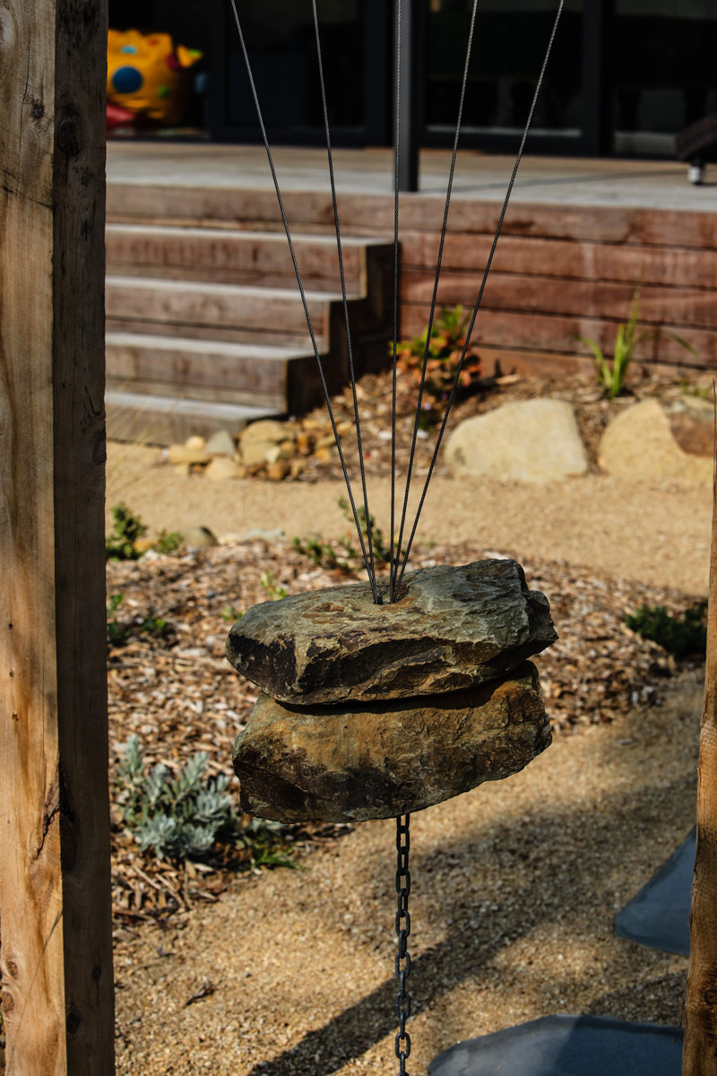 stone gathering circle landscape - Ocean Road Landscaping in Geelong ...