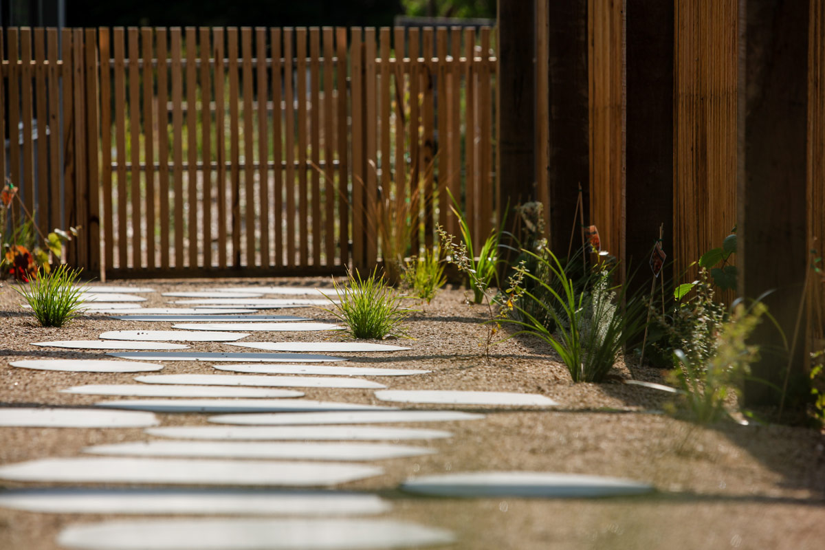 stone gathering circle landscape - Ocean Road Landscaping in Geelong ...