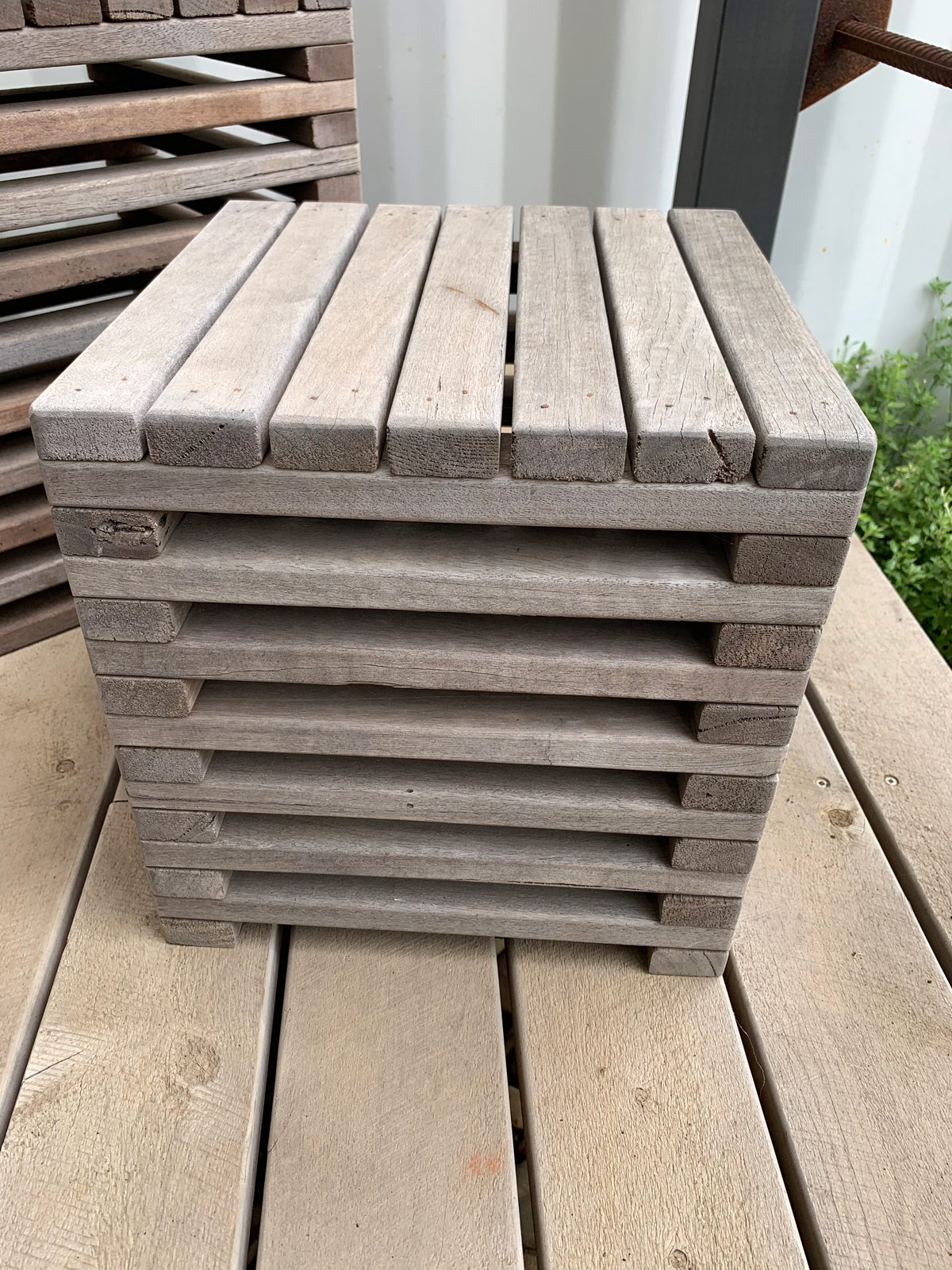 Timber Cube Small 300mm (local pickup only) - Ocean Road Landscaping in ...
